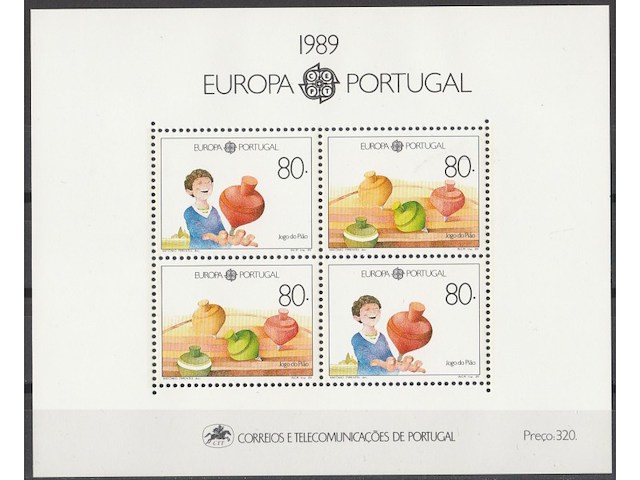 Europa CEPT - Portugal  1989
