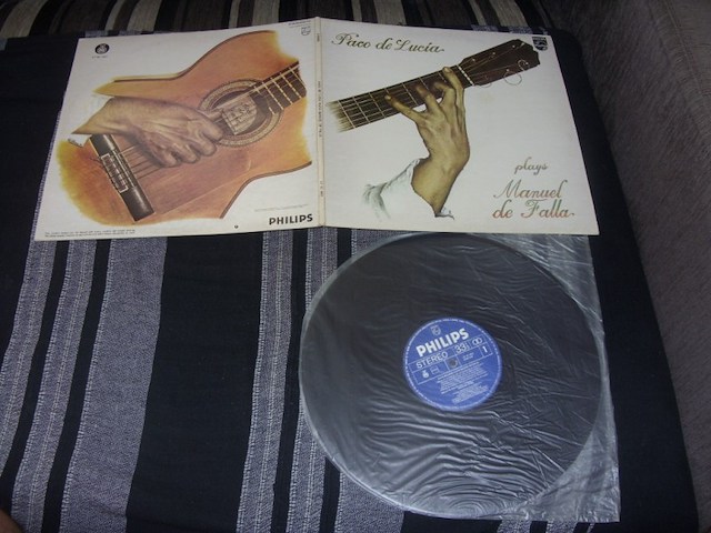 Paco De Lucía – Plays Manuel De Falla LP RTB 1979.