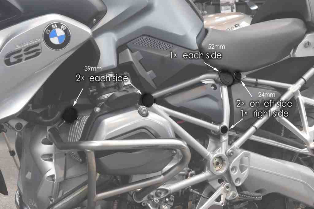 PLUGS BMW R1250GS 9332N