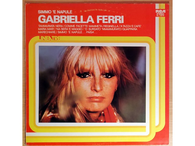 LP GABRIELLA FERRI - Simmo `e Napule (1976) PERFEKTNA