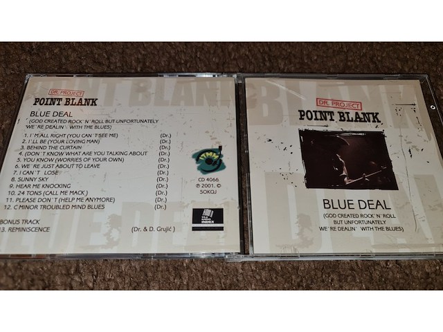 Dr. Project Point Blank - Blue deal , ORIGINAL