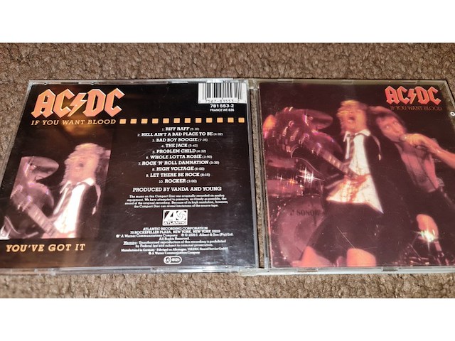 AC/DC - If you want blood you`ve got it , ORIGINAL