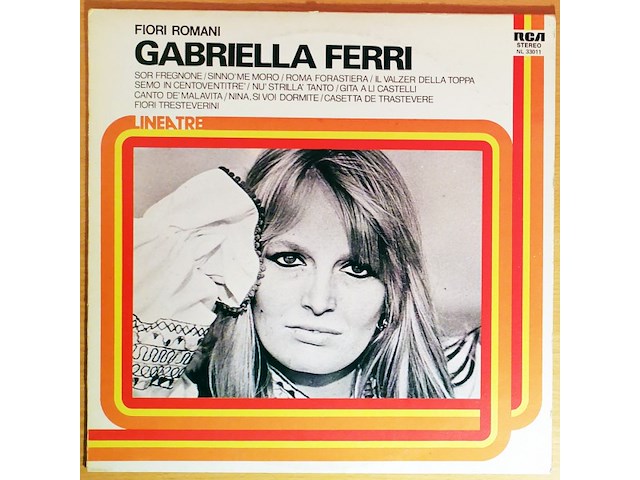 LP GABRIELLA FERRI - Fiori Romani (1976) PERFEKTNA