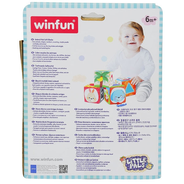 Win Fun Edu baby kocke životinje 000178-NI