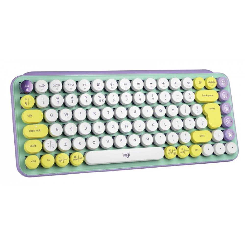 LOGITECH Pop tastatura Emoji, Daydream Mint