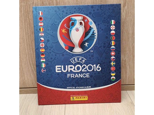 Euro 2016 panini hardcover album top