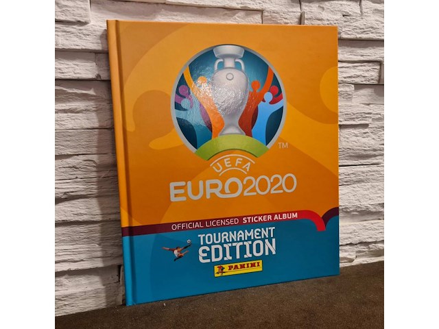 Euro 2020 hardcover zuta edicija prazan glanc
