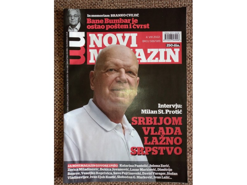 Novi magazin br. 588-589/2022.