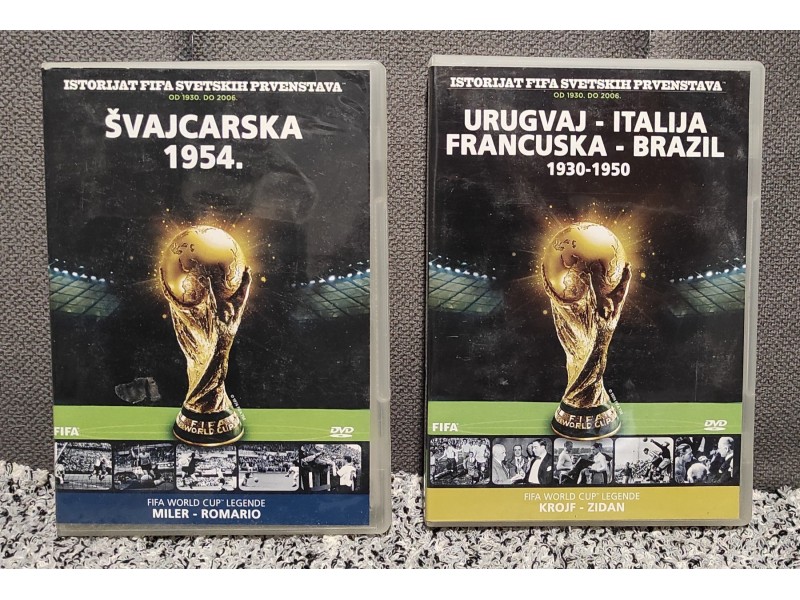 Istorijat FIFA svetskih prvenstva - 2 DVD diska