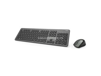 Hama KMW-700 Bežični Set Tastatura+Miš Antrac/Crni