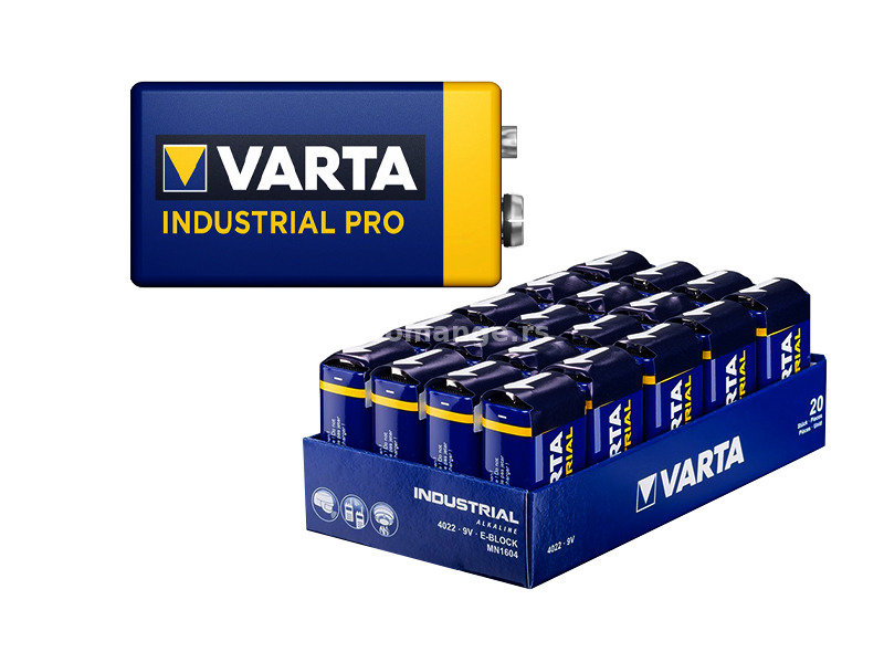 Varta baterija, Industrial-Pro, 6LR61