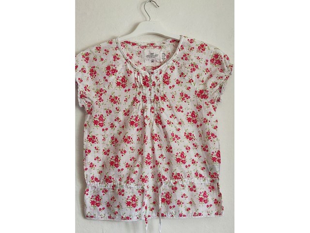 Vintage HM romantricna cvetna bluza vel. S