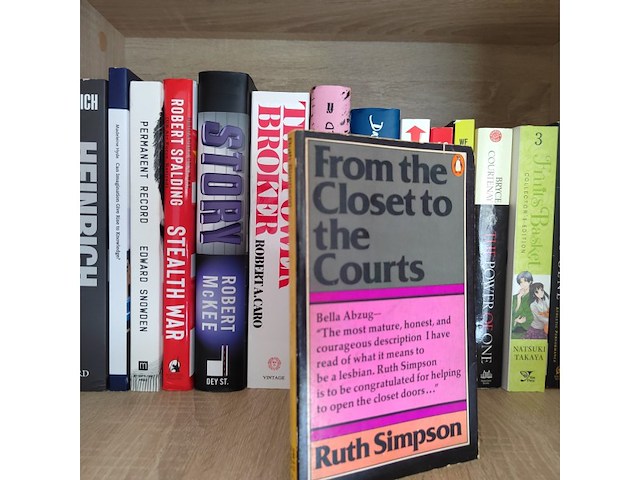 From the Closet to the Courts by Ruth Simpson