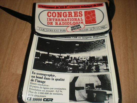 CGR torba Pariz Paris Francuska France 1981 Unikat