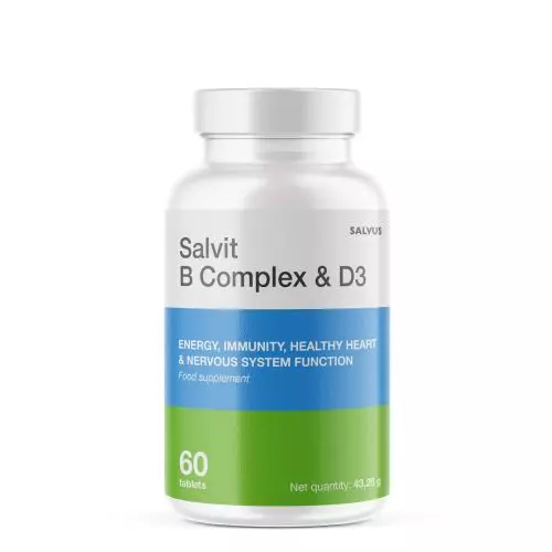 Salvit B Complex Vitamin D3 60 tableta