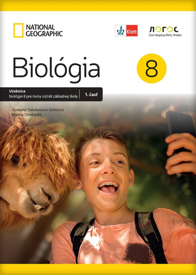 Biologija 8, udžbenik za osmi razred osnovne škole na slovačkom jeziku