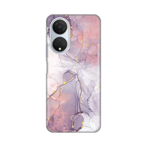 Silikonska futrola - maska print za Huawei Honor X7 Pink Marble