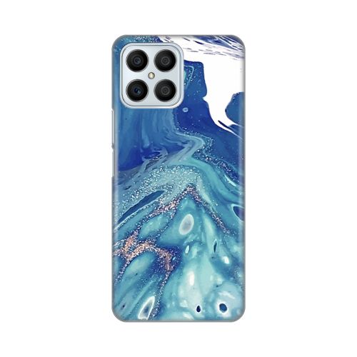 Silikonska futrola - maska print za Huawei Honor X8 Blue Marble