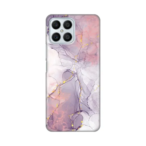 Silikonska futrola - maska print za Huawei Honor X8 Pink Marble