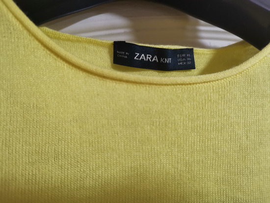 Zara zuta bluza