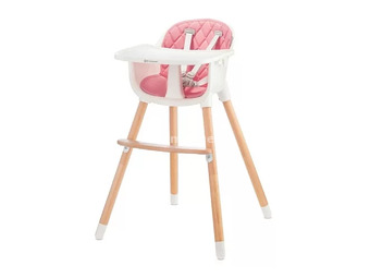 Kinderkraft hranilica 2u1 SIENNA pink