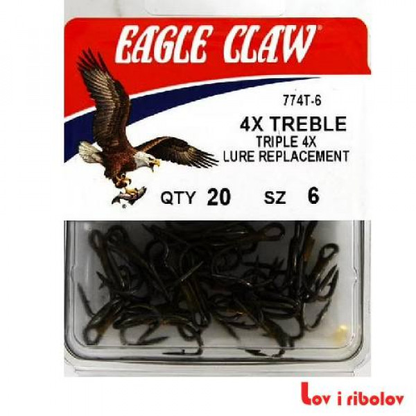 Trokraka udica Eagle claw 774 - 1/0