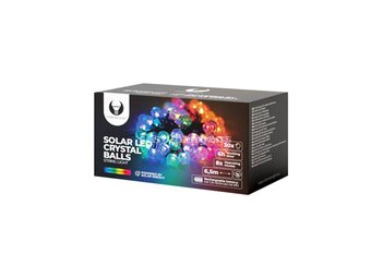 Forever light kabl sa solarnim napajanjem, 30 LED sijalica Crystal (multicolor) 6.5m SCB61