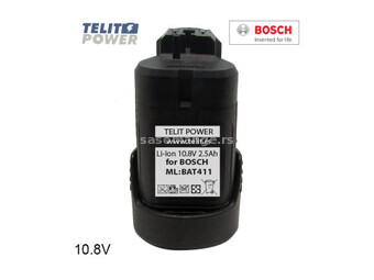 TelitPower baterija za ručni alat Bosch Li-Ion 10.8V 2500mAh BAT411 ( P-4032 )