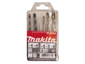 Set burgija za drvo, metal i beton HEX prihvat 6.35mm D-23759 - (STANDARD) MAKITA