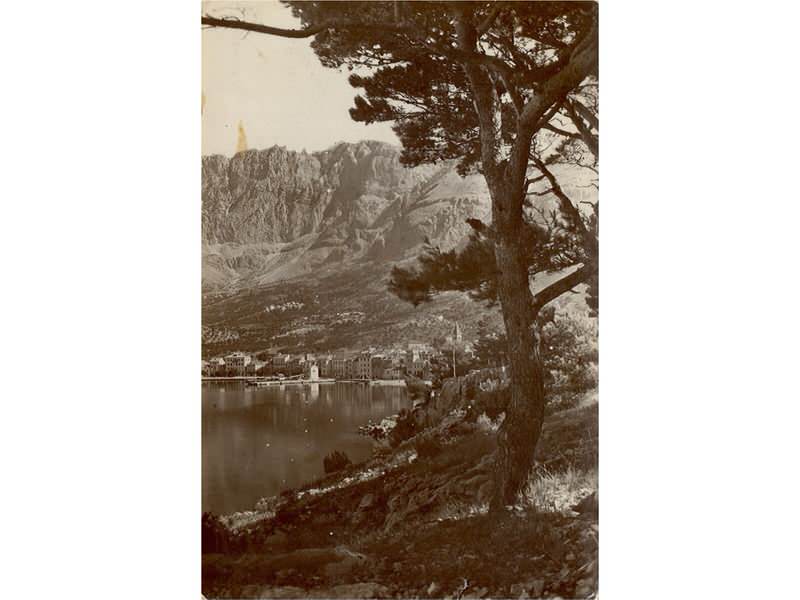 Makarska panorama iz 1951. godine korišćena