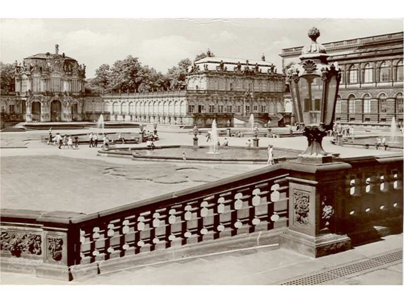 DRESDEN i dvorac Zwinger iz 1973. godine