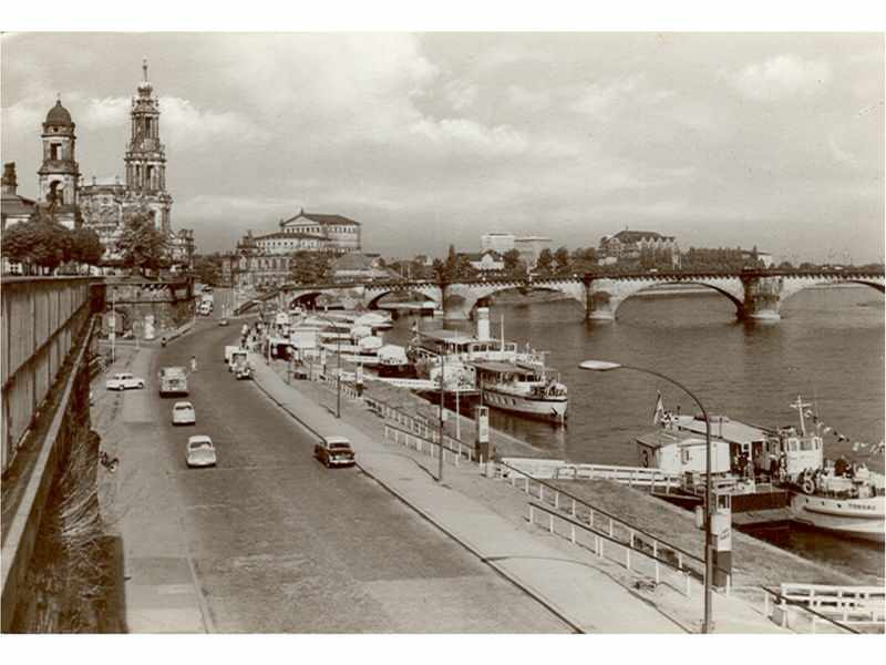 DRESDEN panorama i most iz 1973. godine