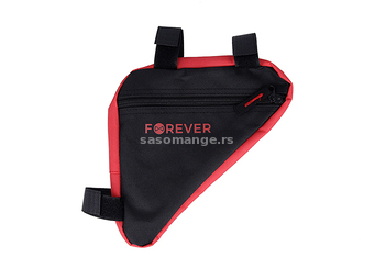 Forever torbica za bicikl, FB-100, crveno crna