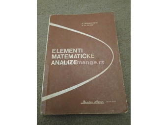 Elementi matematicke analize