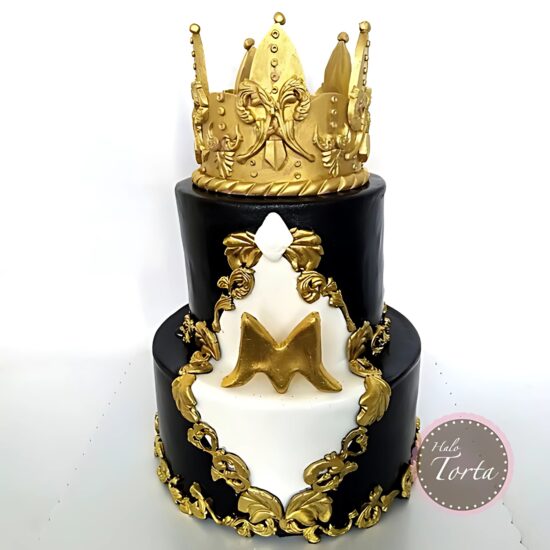 Elegantna torta sa krunom
