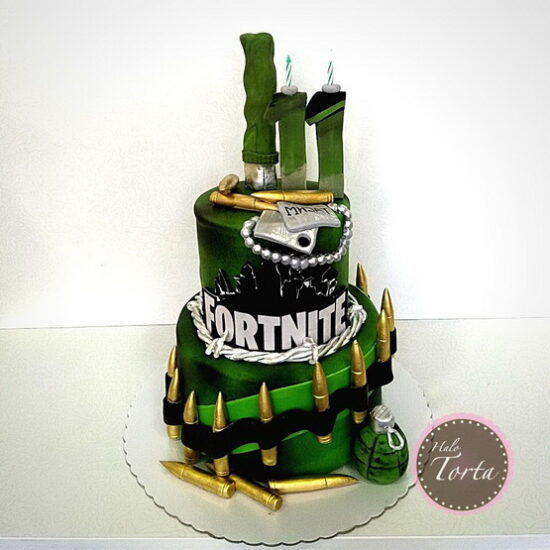 Torta Fortnite sa nožem