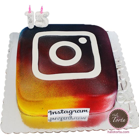 Instagram torta air brush