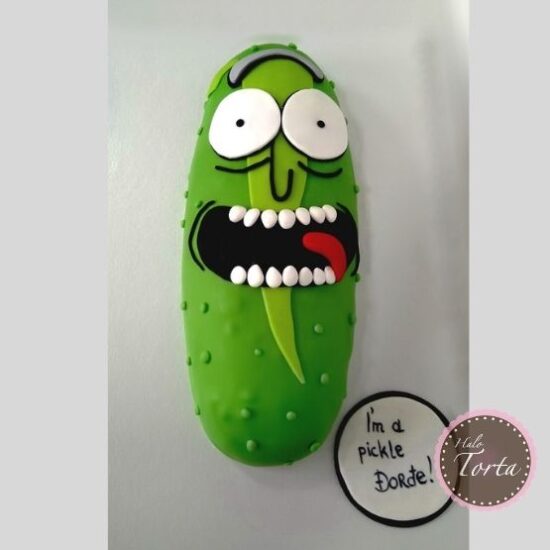 Krastavac torta Rick and Morty (Pickle Rick)