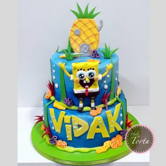 Spratna torta Sundjer Bob