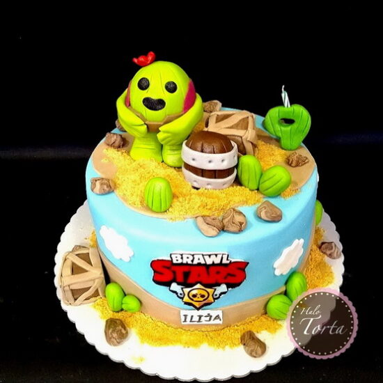 Torta Brawl Stars kaktus