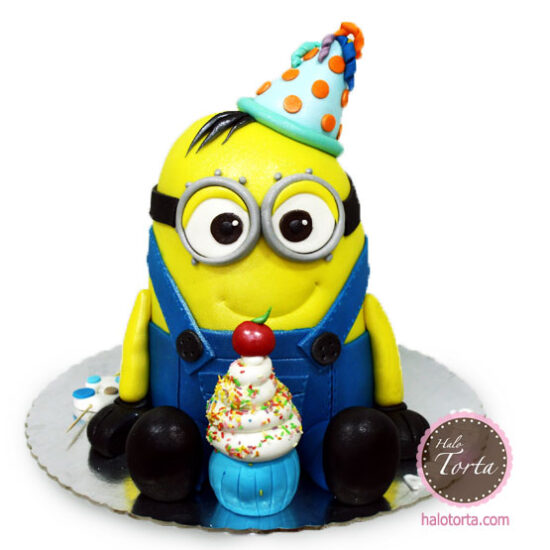 3D torta Minion