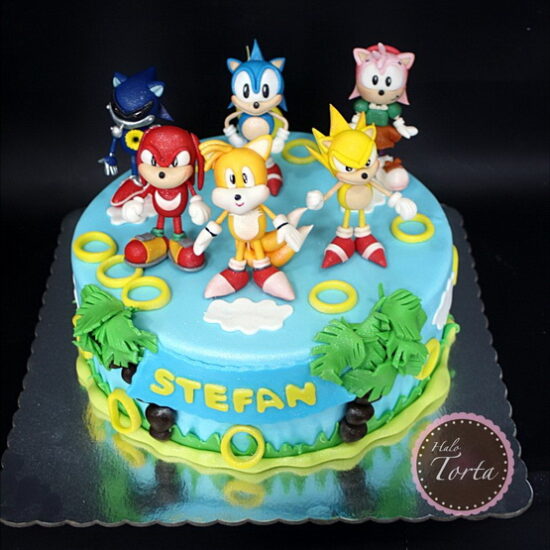 Torta Supersonic figurice