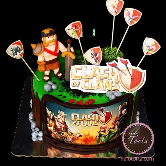 Torta Clash of Clans