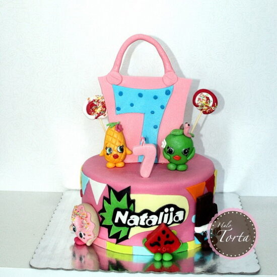 Shopkins torta sa torbicom