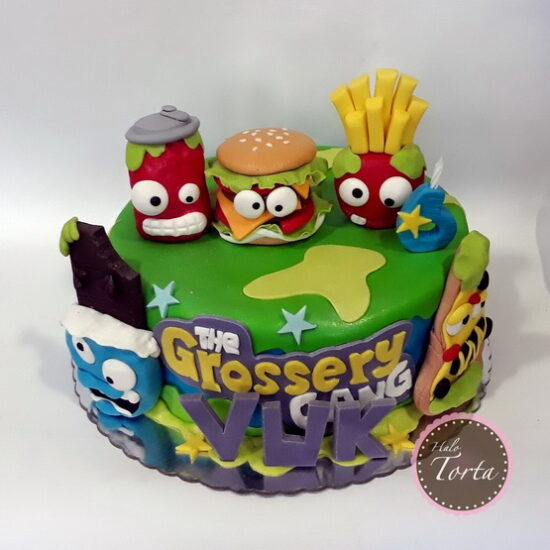 The Grossery Gang torta