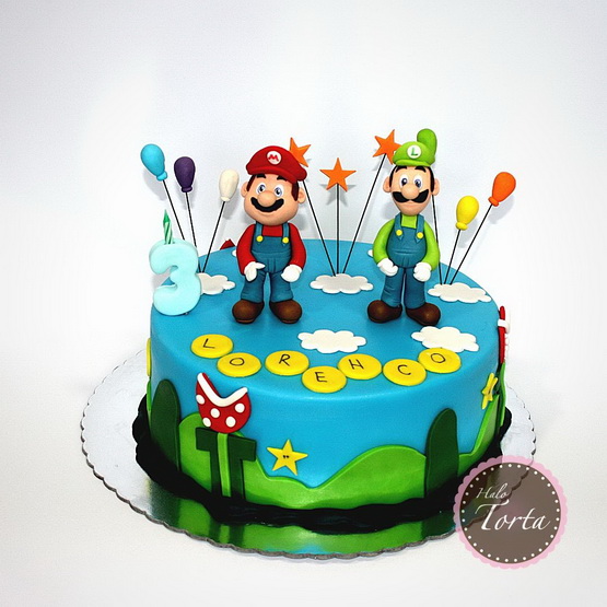 Torta Super Mario i Luiđi