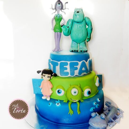 Monsteri / Monsters University torta