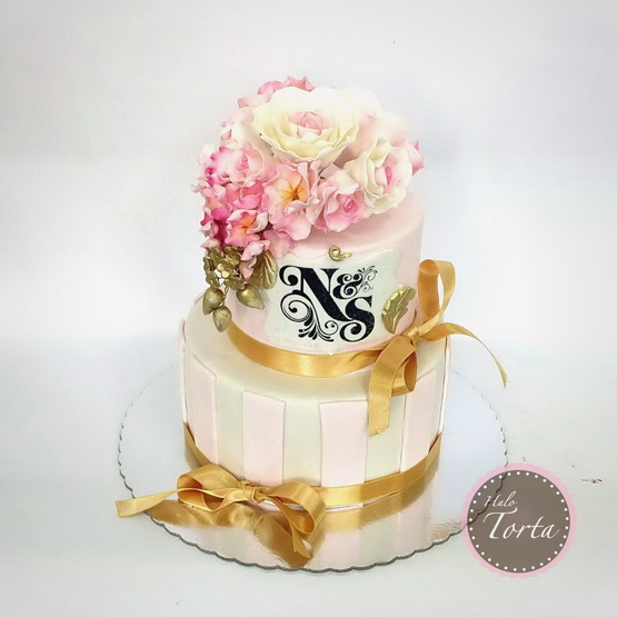 Svečana ili mala svadbena torta st1656