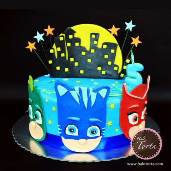 Torta PJ Masks likovi