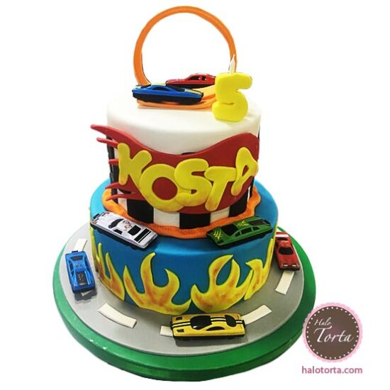 Torta Hot Wheels